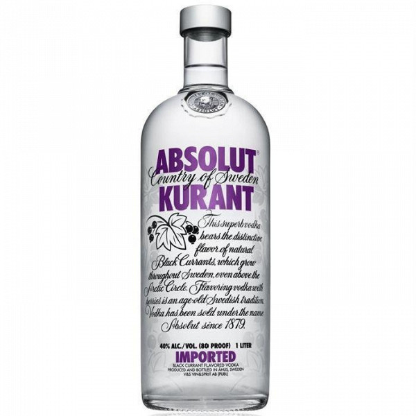 ABSOLUT BLACK CURRANT 70 CL | Drinxx slijterij